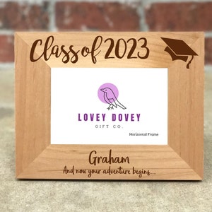 Personalized Graduation Picture Frame, Gift for Graduate, College ...