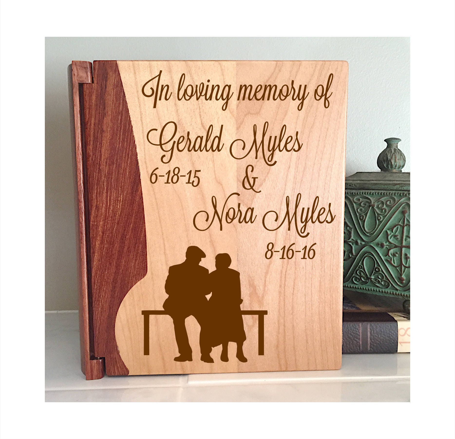 Personalized Memorial Photo Album, in Loving Memory Photo Album ...