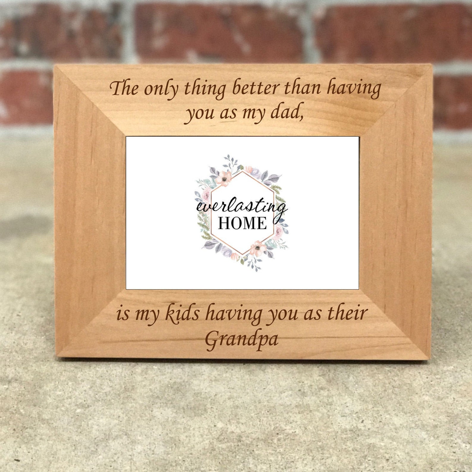 Father's Day Picture Frame Grandpa Frame Father's | Etsy