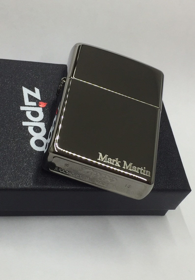 BLACK ICE Personalized Zippo Lighter Engraved Lighter best | Etsy