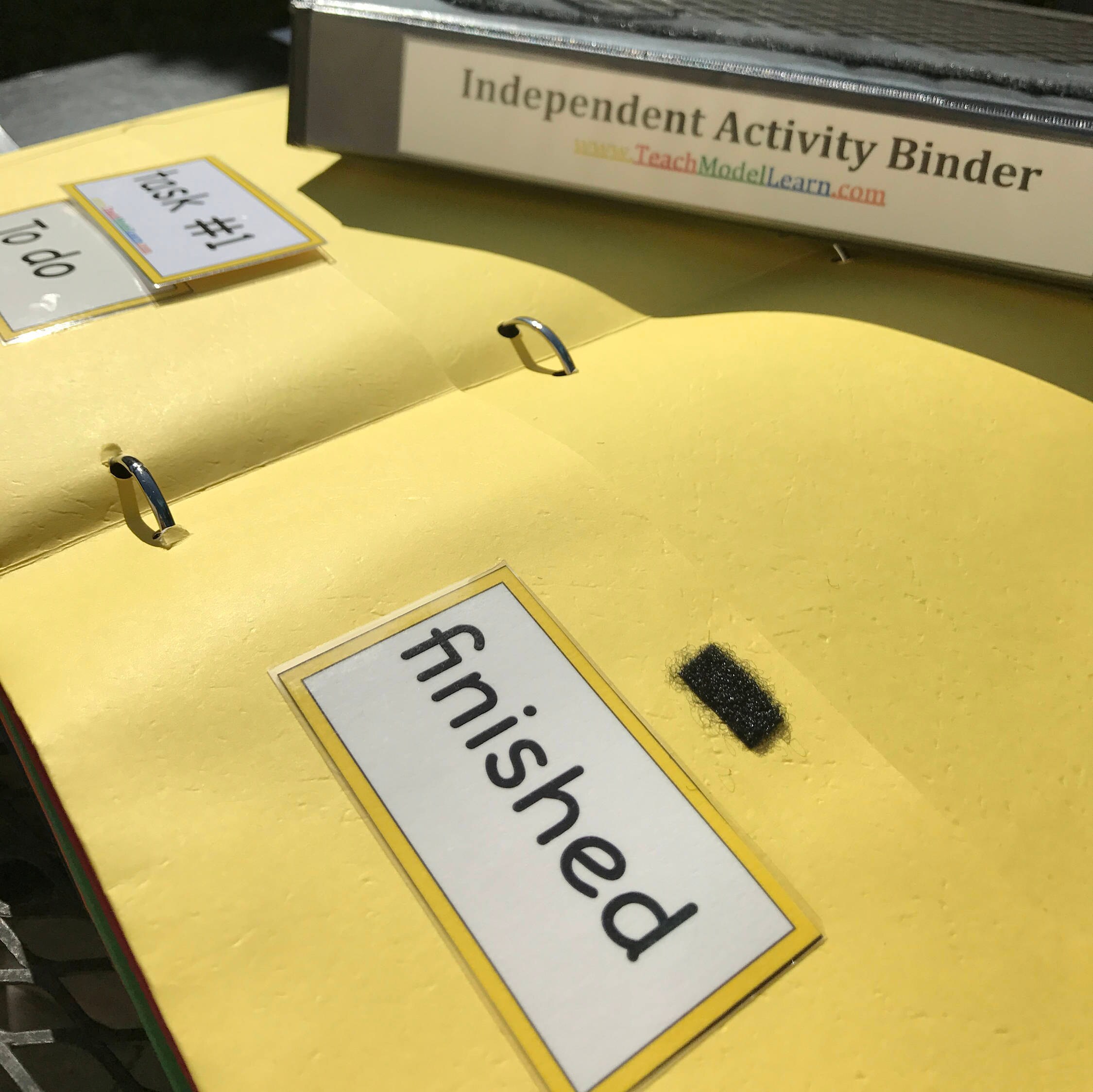 Teach Model Learn Independent Activity Binder - Etsy