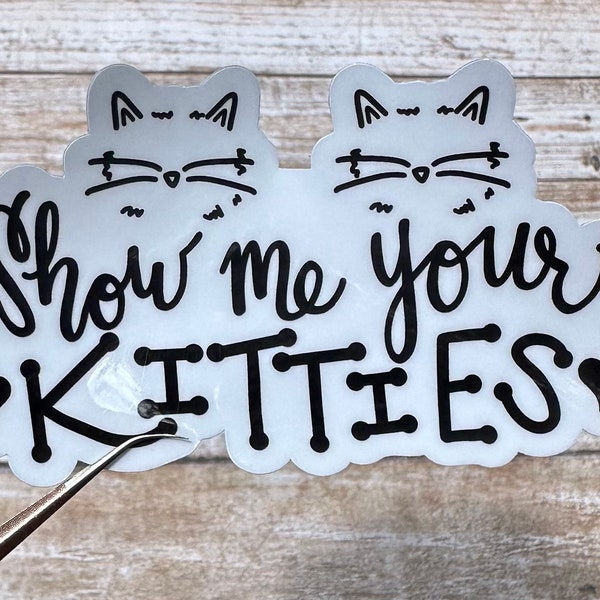 Show Me Your Kitties - Etsy