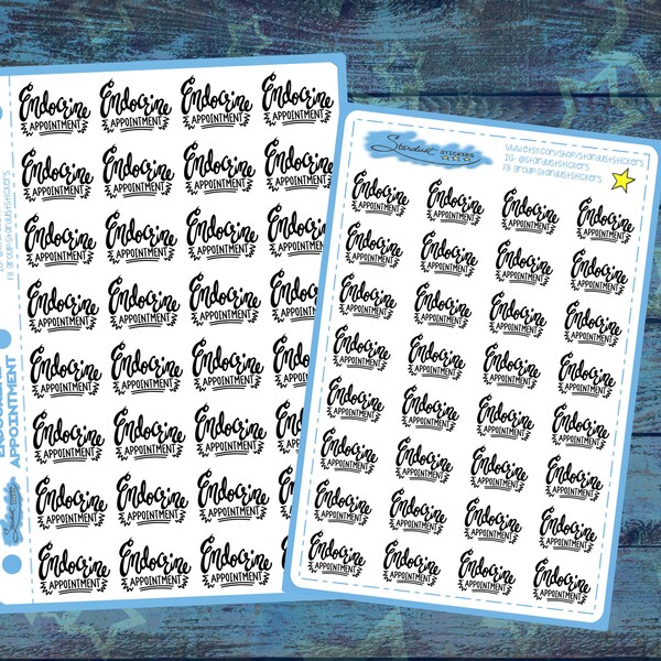 Endocrine Stickers - Etsy