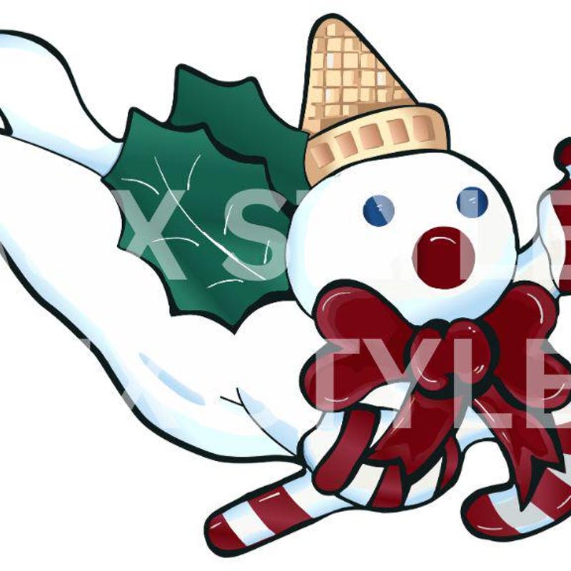 Mascot Holiday Svg - Etsy