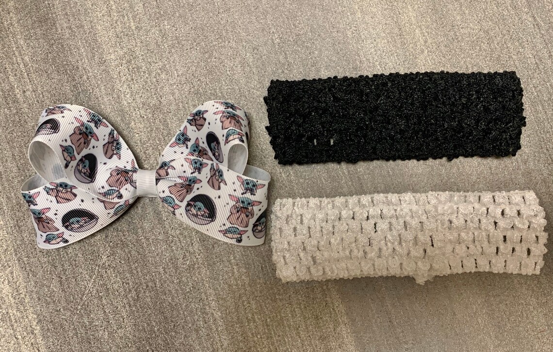 Toddler Girl Green Baby Child Star Alien Hair Bow Costume Bow | Etsy