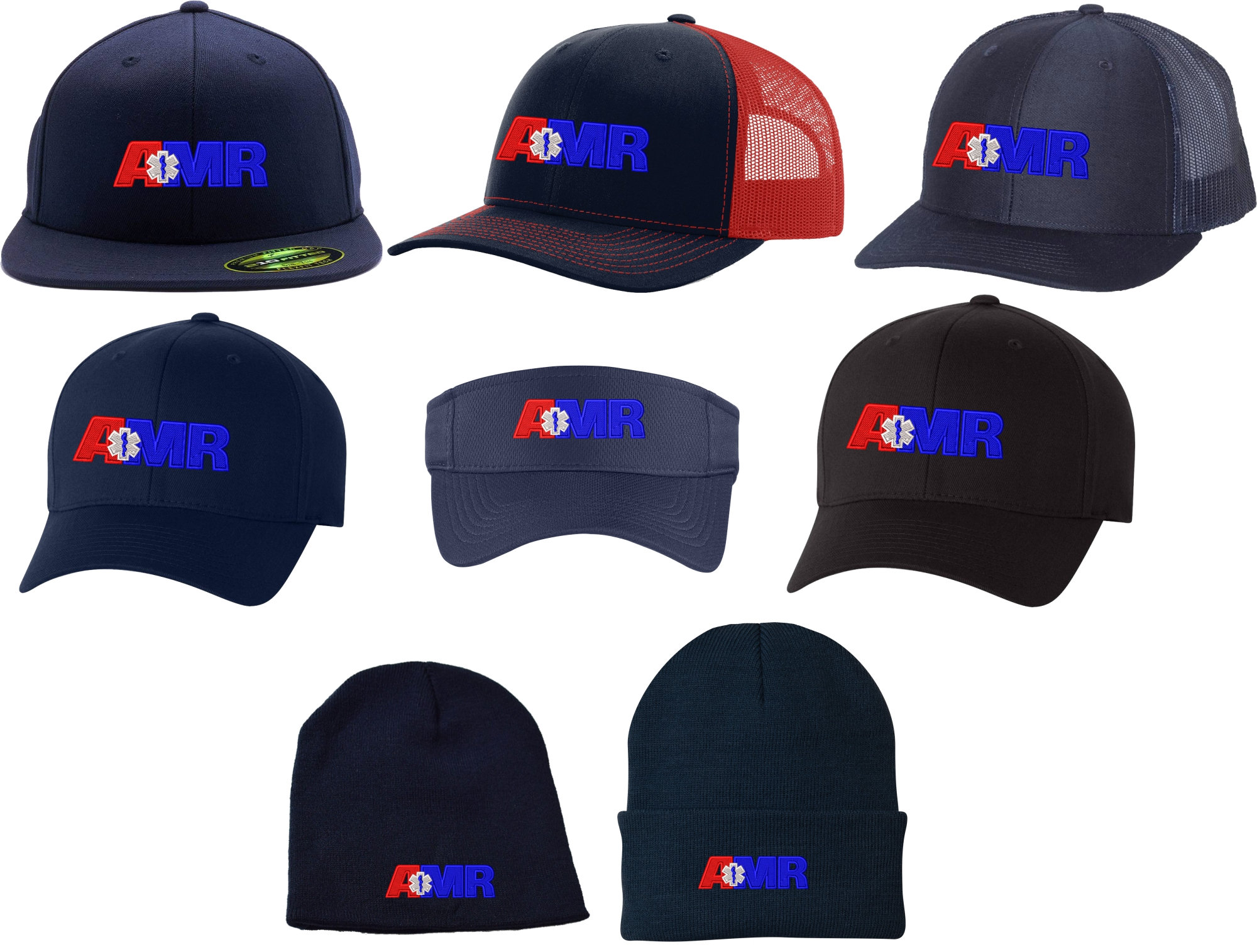 AMR American Medical Response Cap Hat Flexfit Visor Beanie - Etsy
