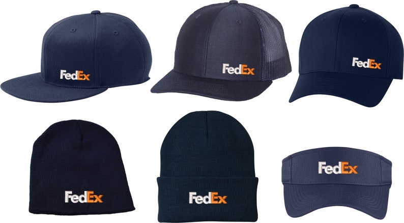 FedEx cap hat Flexfit visor beanie trucker cap snapback | Etsy