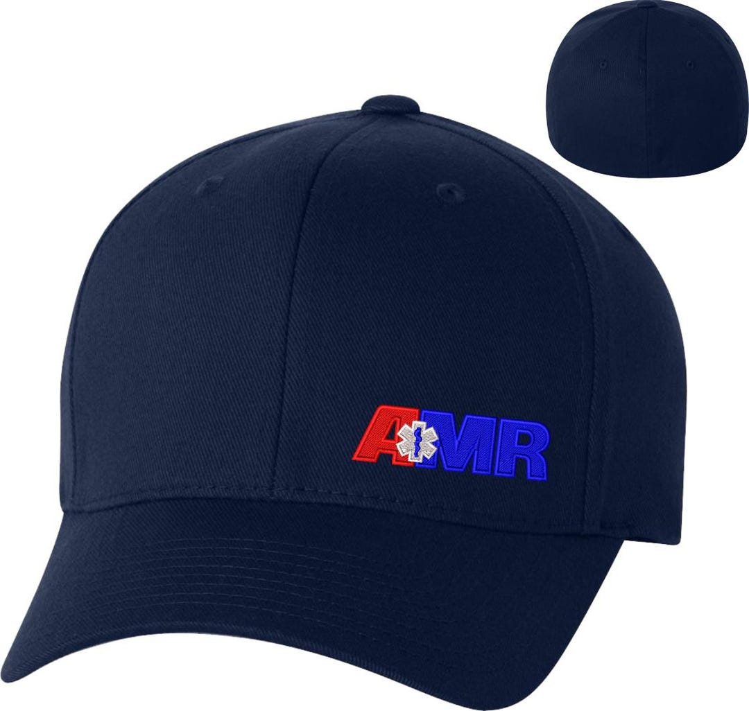 AMR American Medical Response Cap Hat Flexfit Visor Beanie Trucker Cap ...