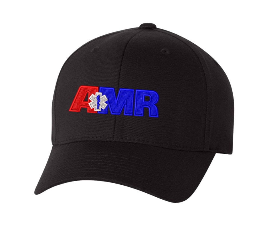 AMR American Medical Response Cap Hat Flexfit Visor Beanie Trucker Cap ...