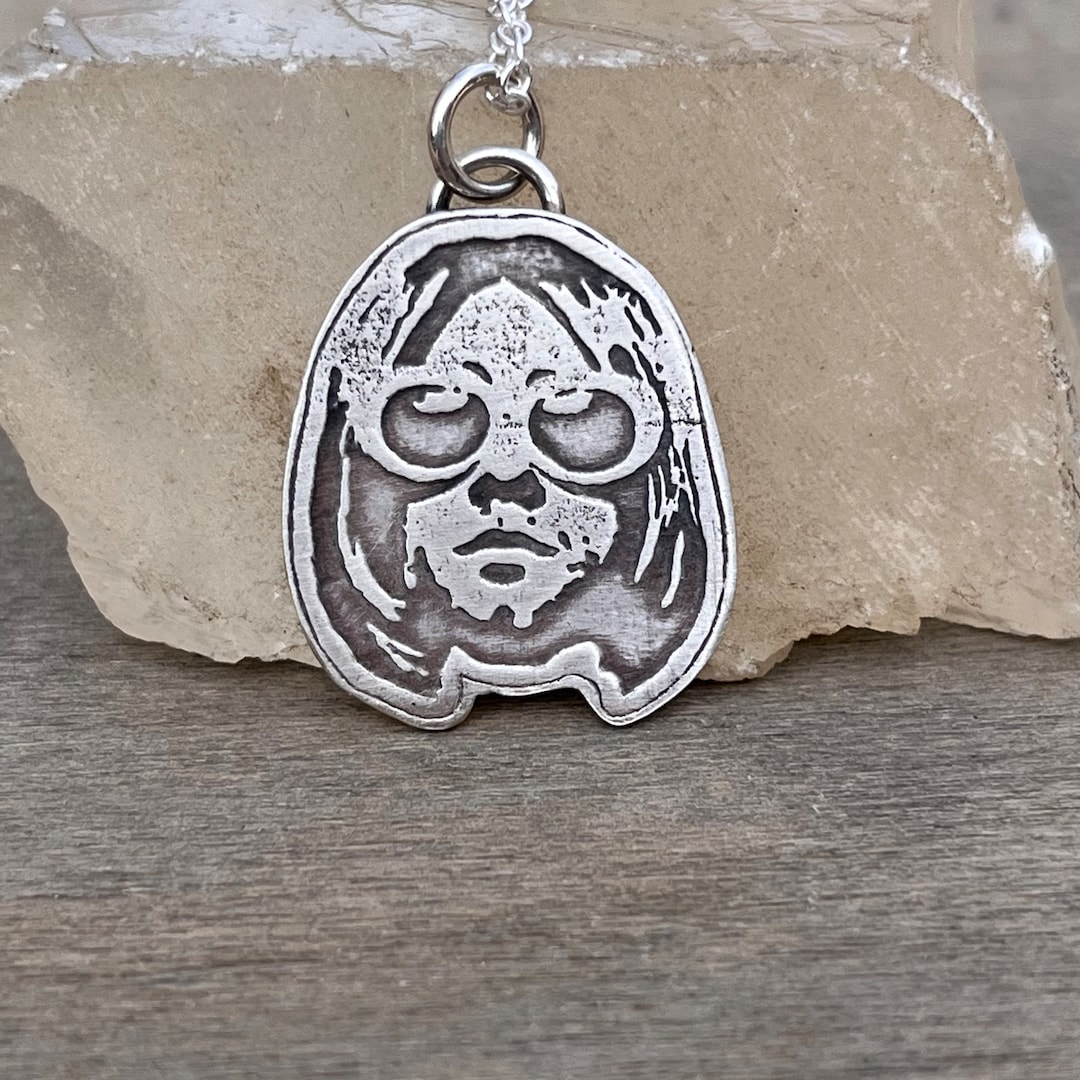Kurt Cobain Pendant, Nirvana Pendant 90s Jewelry - Etsy