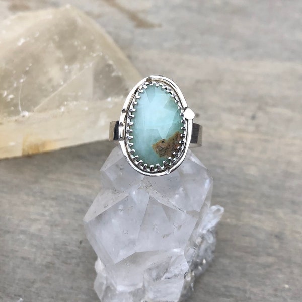 Peruvian Opal Ring - Etsy
