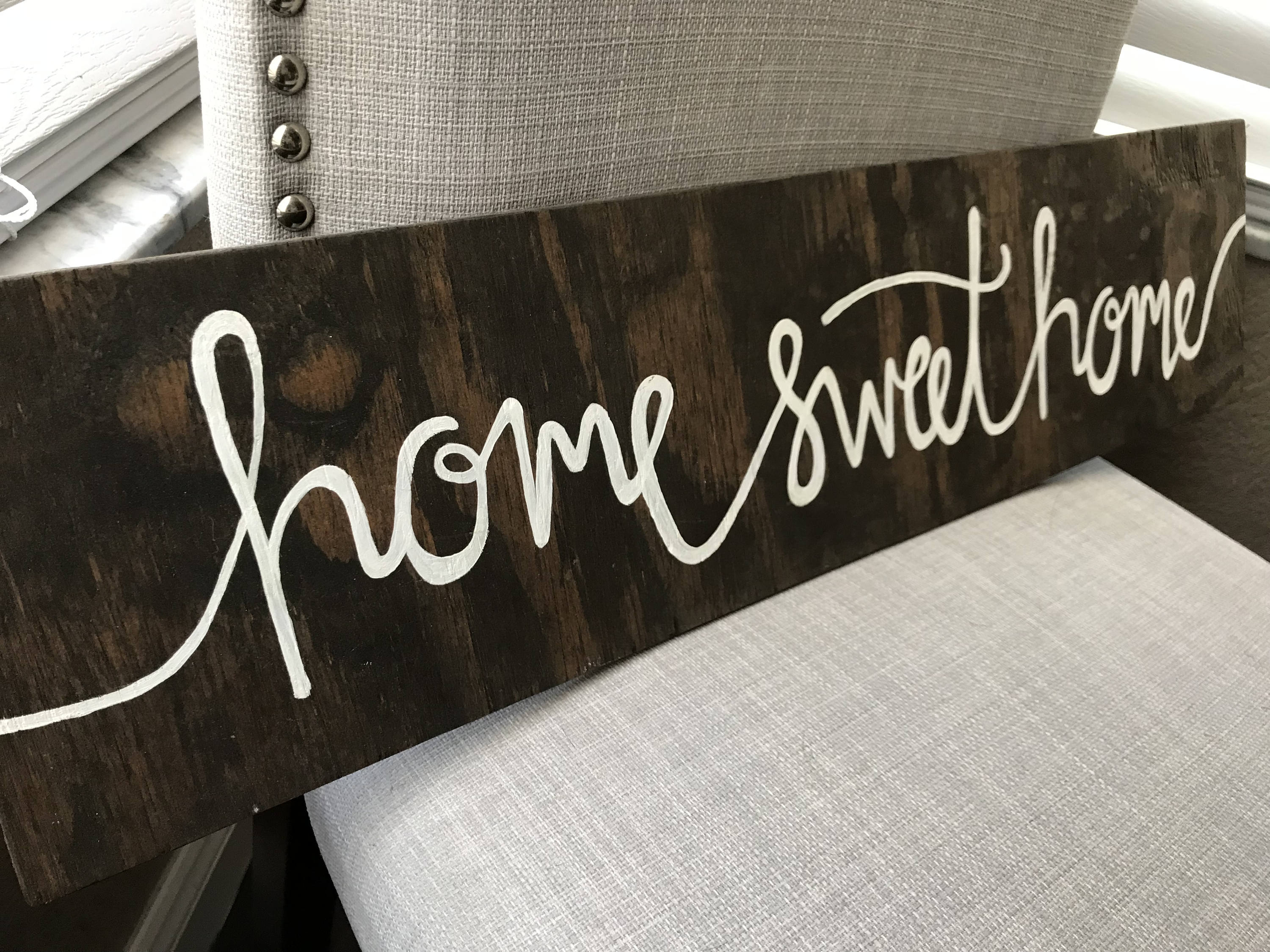 Home Sweet Home Sign, Wooden Sign, Home Decor Sign - Etsy