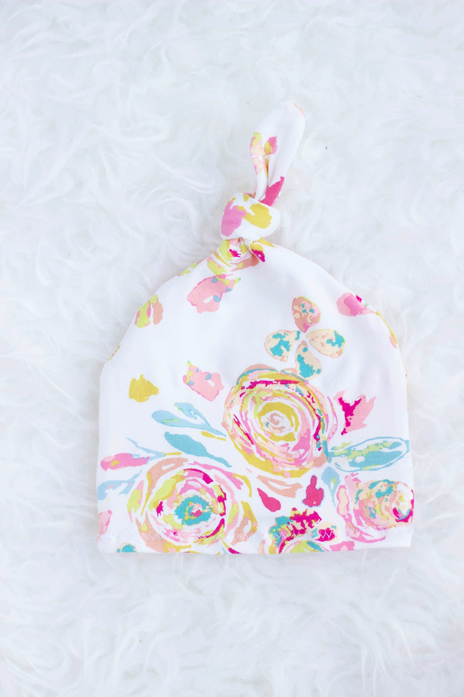 Baby Beanie Pattern/ Newborn Top Knot Beanie Pattern / PDF - Etsy