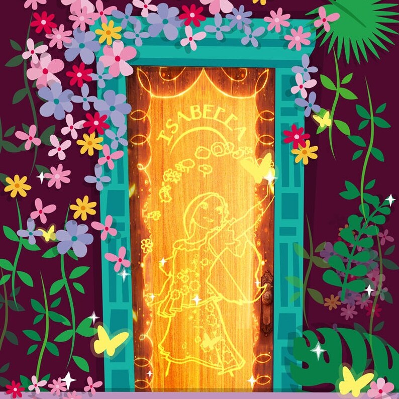 ENCANTO DOORS Custom Birthday Invitation - Etsy