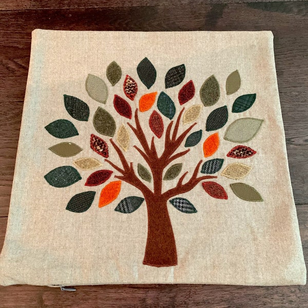 Wool Applique Pillow - Etsy