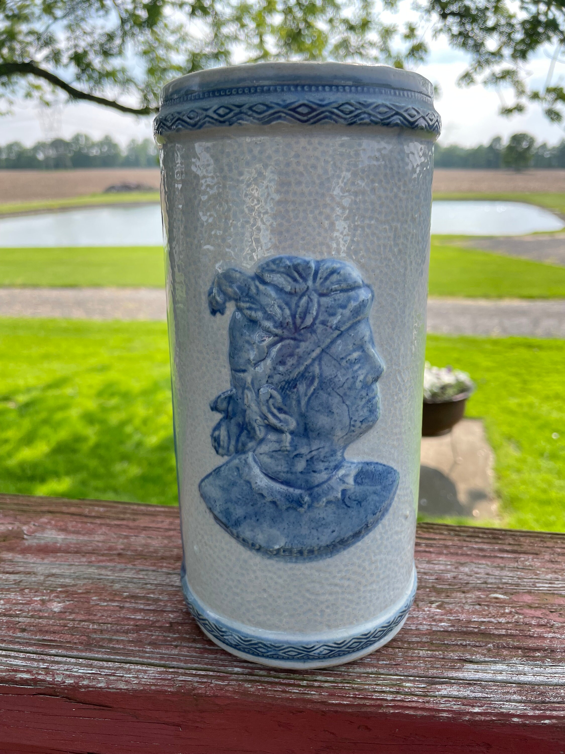 Old Sleepy Eye Vase - Etsy