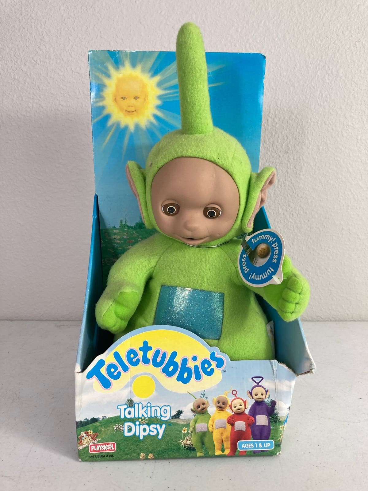 Teletubbies Talking Dipsy Toy Vintage 1998 Green Brand New Collectible for Kids - Etsy