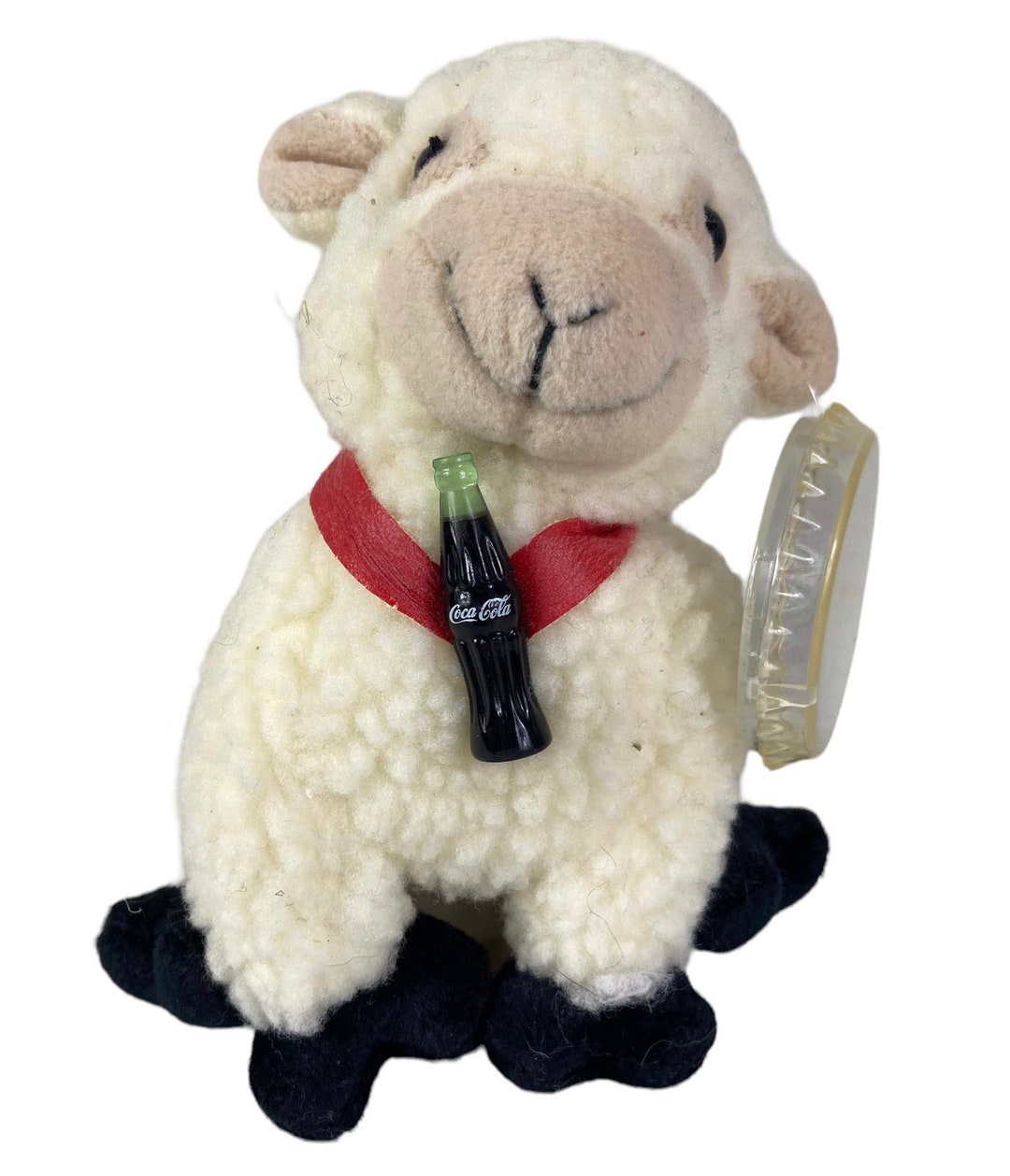 Coca Cola Lamb Plush 1999 Irish Flag International Collection 5.5 Tall ...