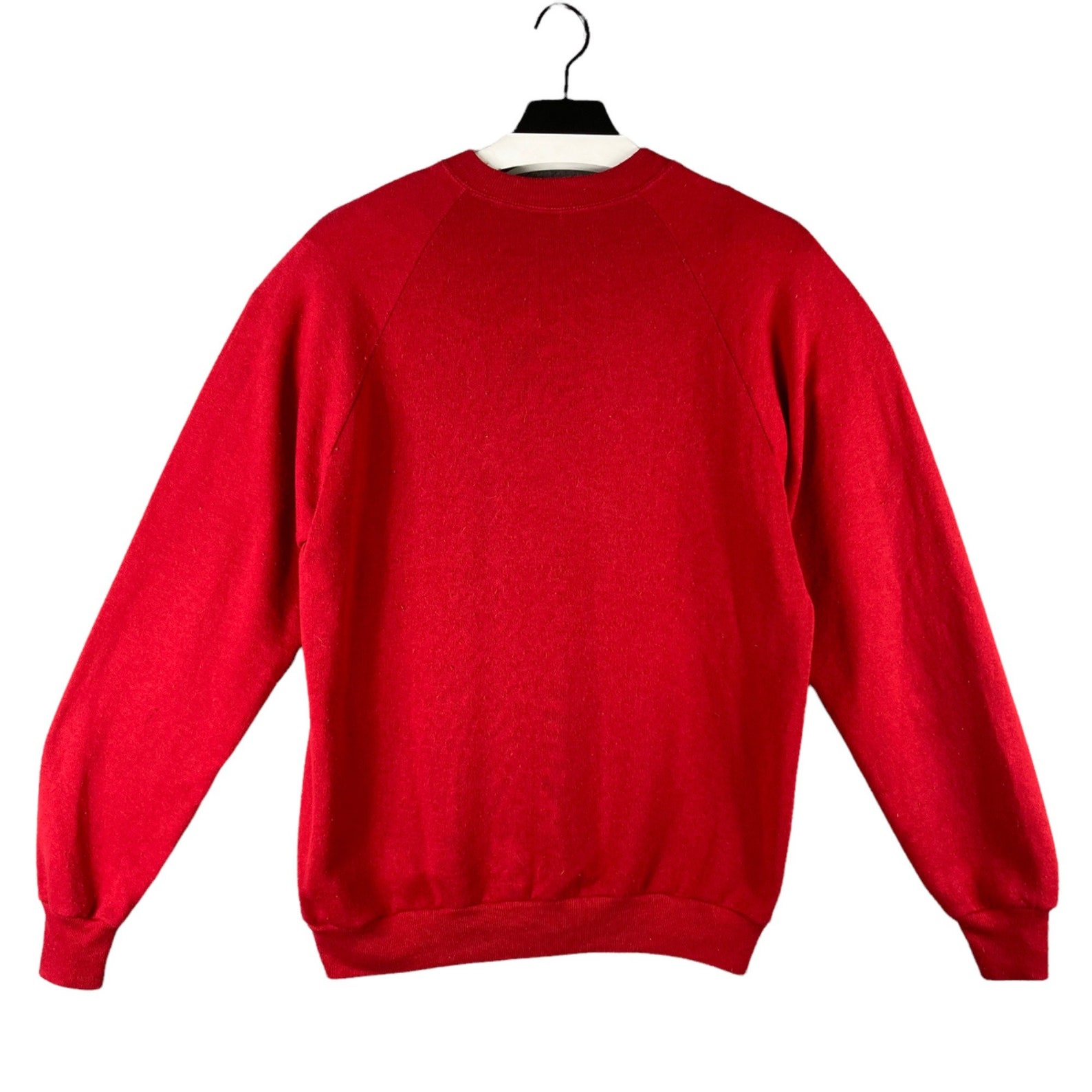 Vintage Jerzees Peppermint Candy Pullover Red Sweatshirt Size Large USA ...