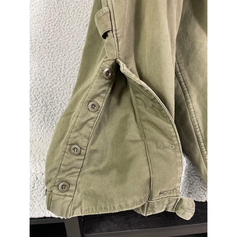 Vintage 1979 German Army Bundeswehr Olive Green Field Overalls 34x25 ...