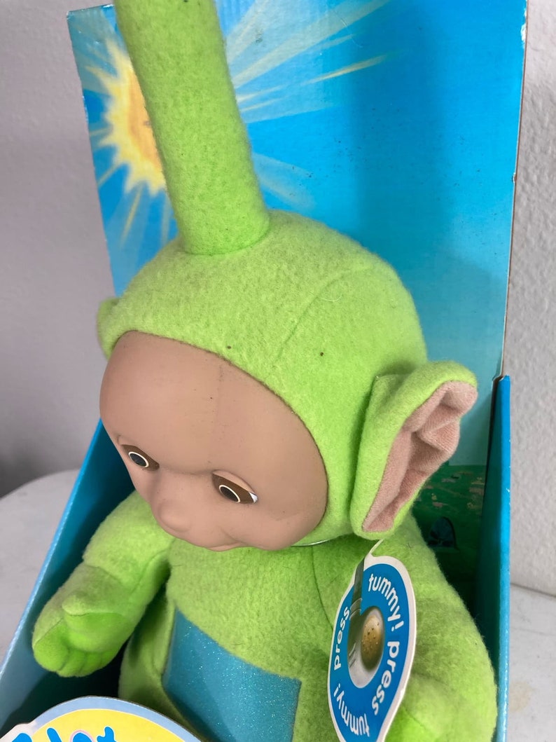 Teletubbies Talking Dipsy Toy Vintage 1998 Green Brand New Collectible ...