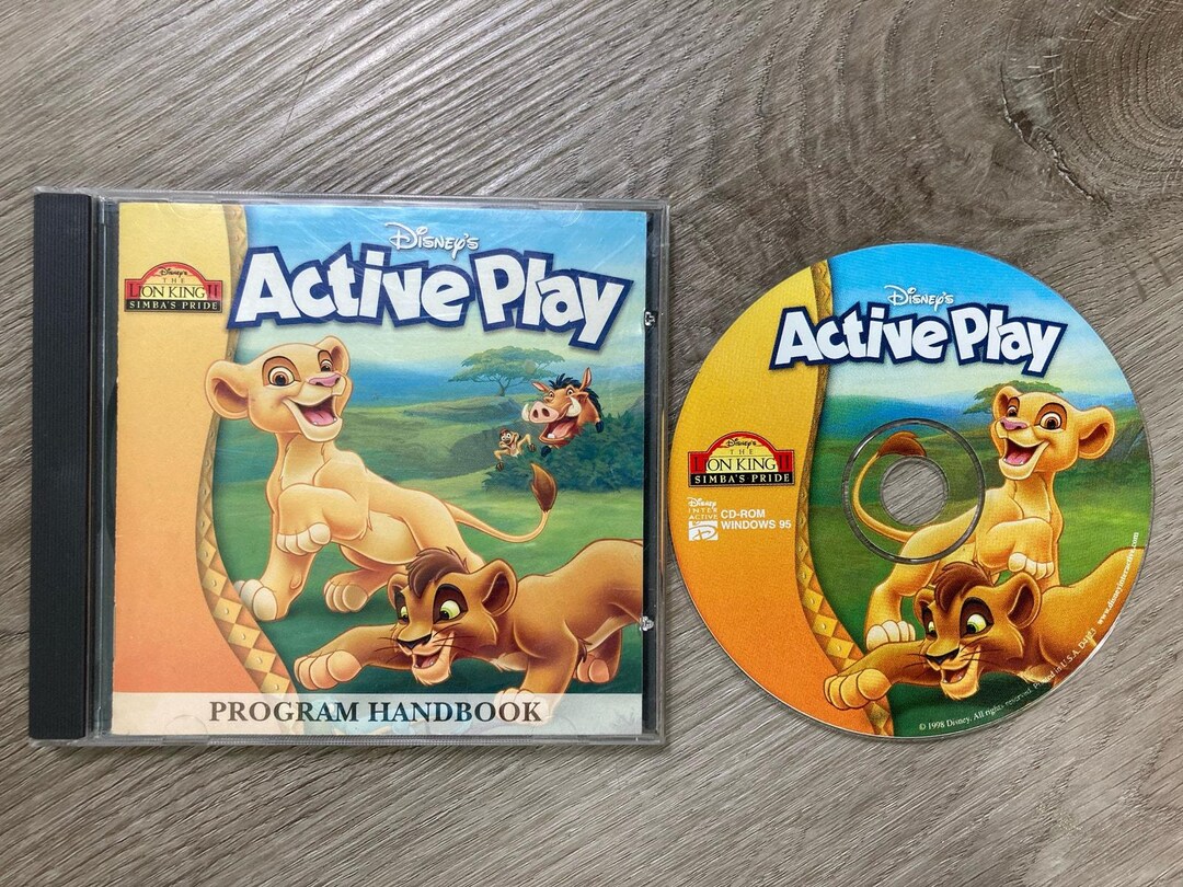 Disney's the Lion King II: Simba's Pride Active Play PC Game 1999 - Etsy