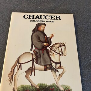 canterbury tales coloring pages