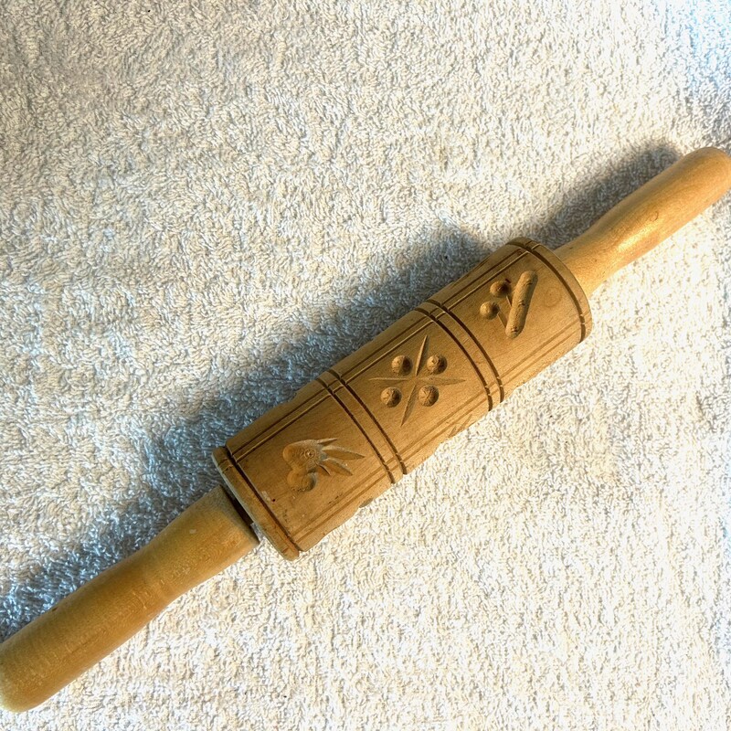 Embossed Rolling Pin - Etsy