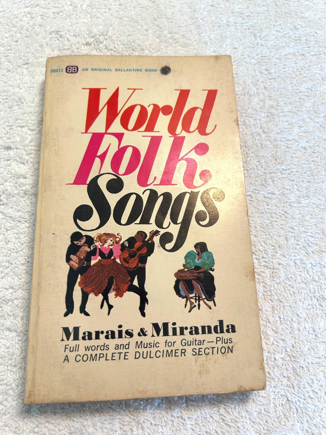 World Folk Songs, Song Book, Vintage 1964, Sheet Music, Marais and ...