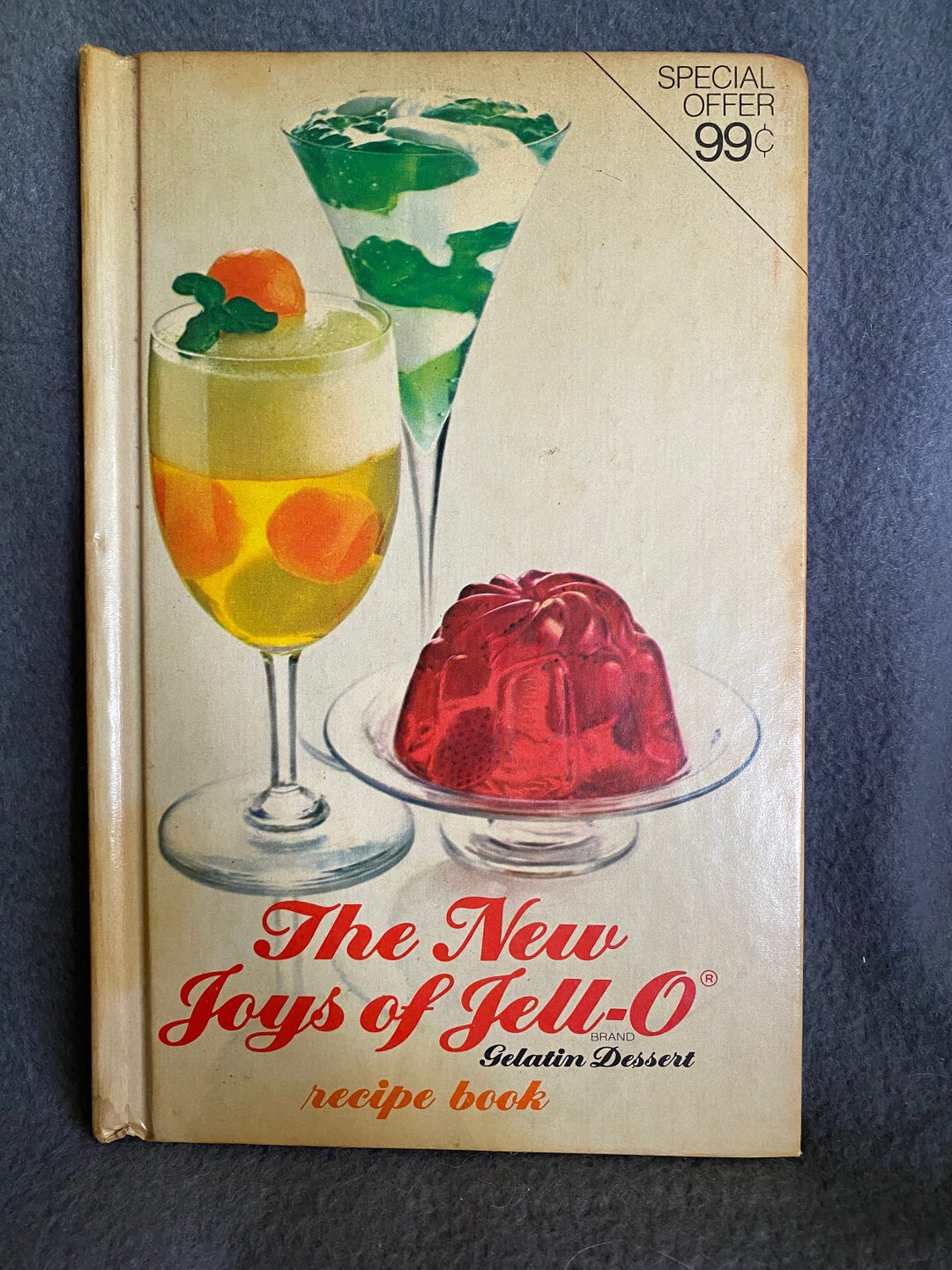 The New Joys of Jello 1974 Second Edition Vintage Cookbook - Etsy