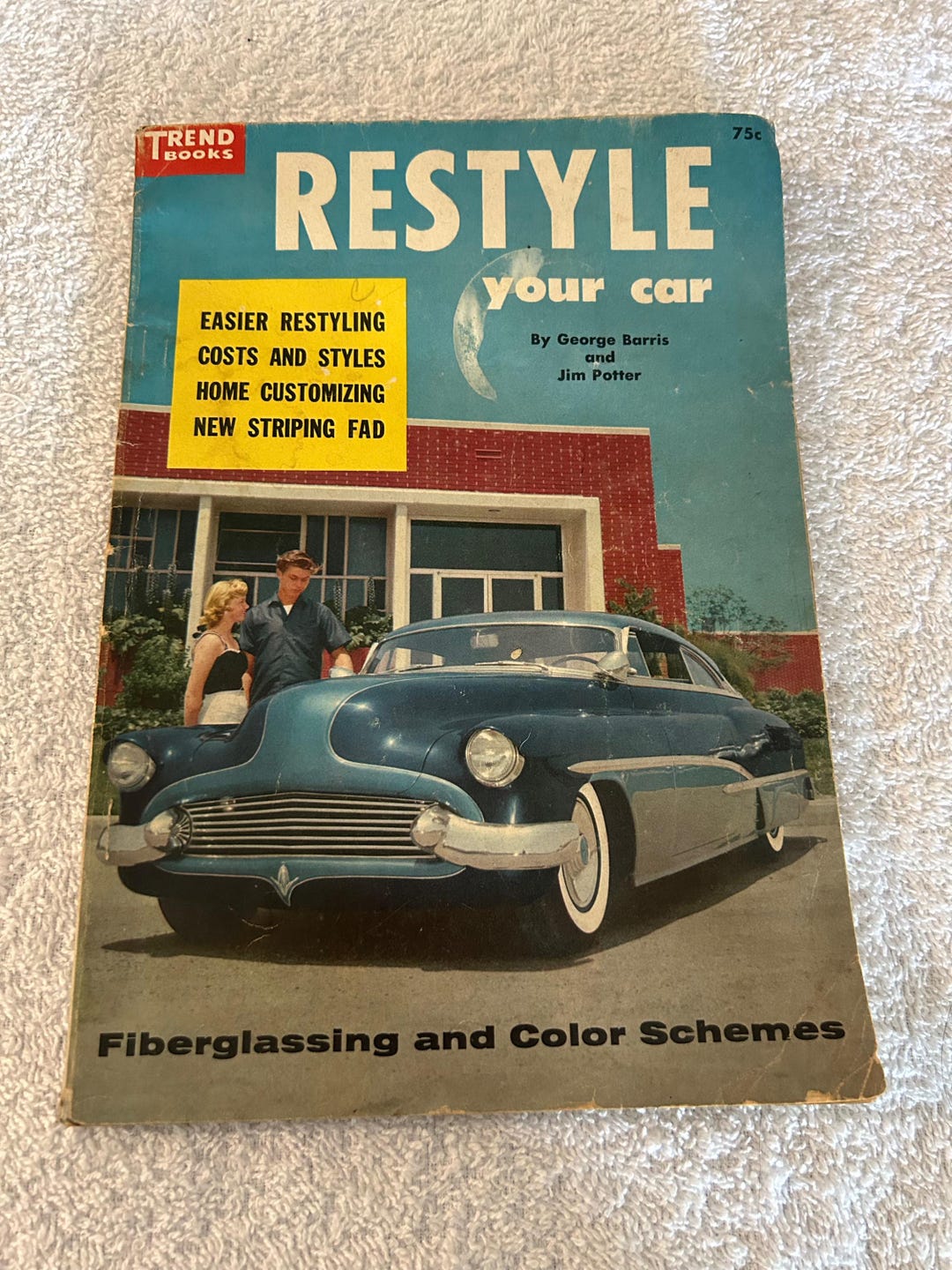 Restyle Your Car, 1957, Fiberglassing and Color Schemes, Vintage ...