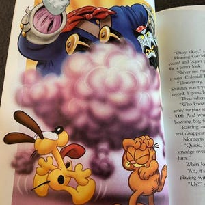 Garfields Ghost Stories, 1992 Book, Halloween, Cartoon Cat,vintage ...