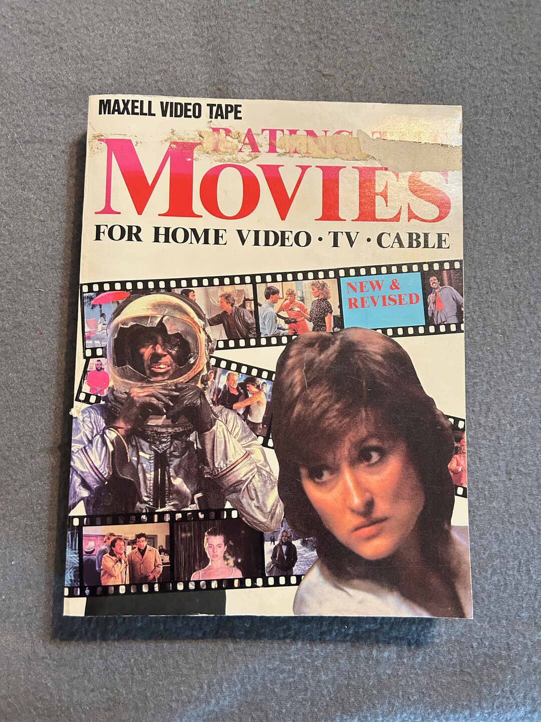 Maxell Video Tape, Rating the Movies, 1984 Book, Home Video, Cable TV ...