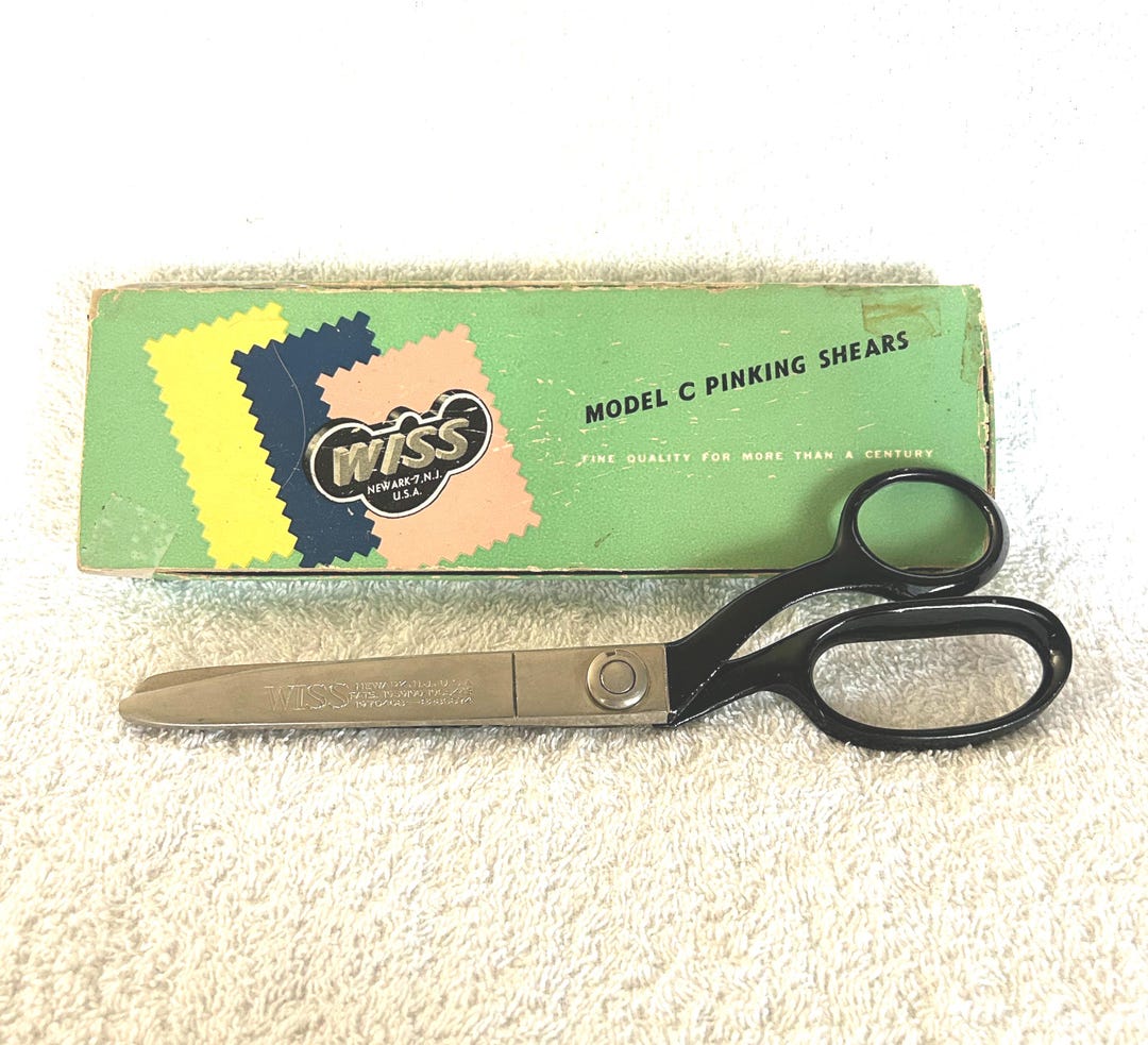 Wiss Model C Pinking Shears, Vintage Scissors, Original Box, 1960s ...