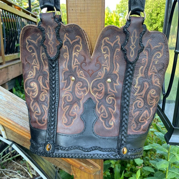 Cowboy Boot Purse - Etsy
