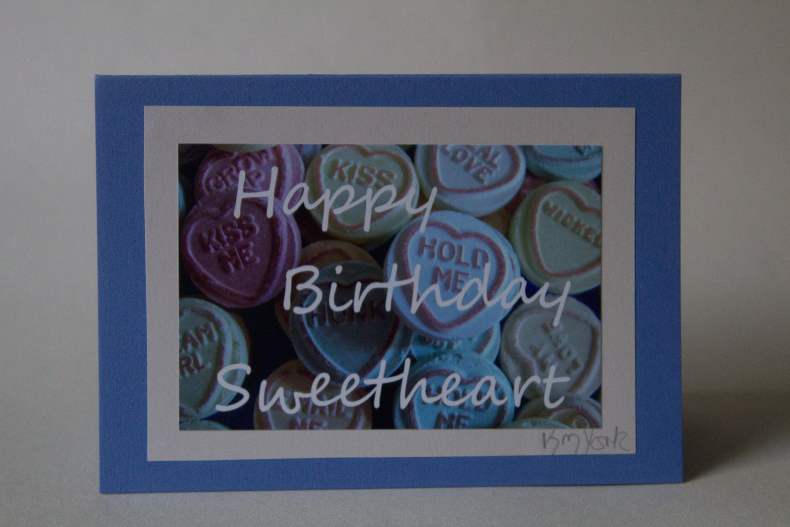 Happy Birthday Sweetheart Birthday Card - Etsy