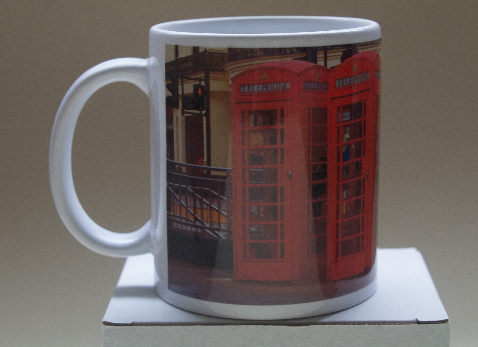 London Telephone Box Mug - Etsy UK