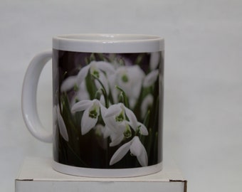 Snowdrop Flower Mug - Etsy