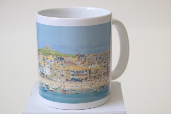 St Ives Cornwall Mug - Etsy UK