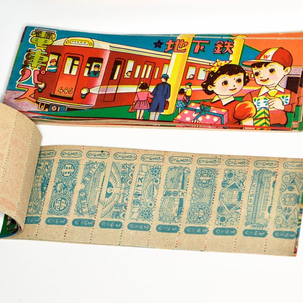 Japanese Sticker Book - Etsy