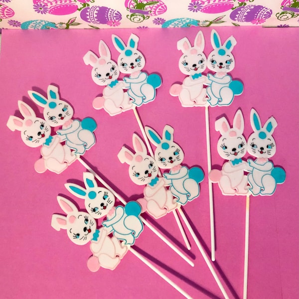 Easter Floral Picks - Etsy