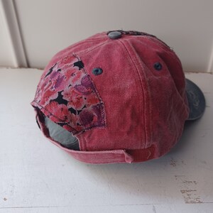 One of a Kind Patchwork Artsy Adult Women's Baseball Cap, Vintage ...