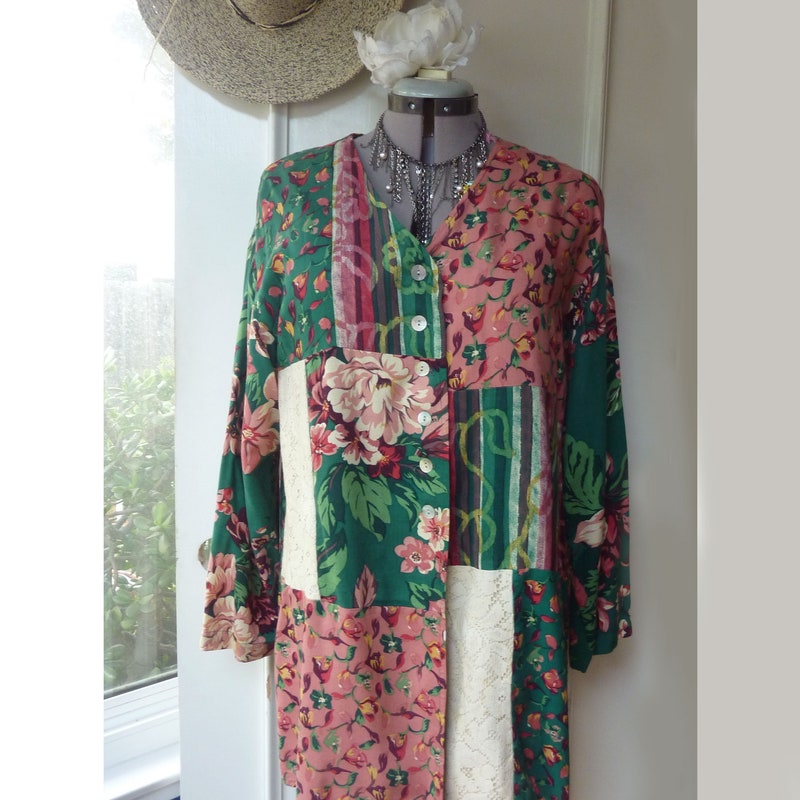 Patchwork Tunic - Etsy