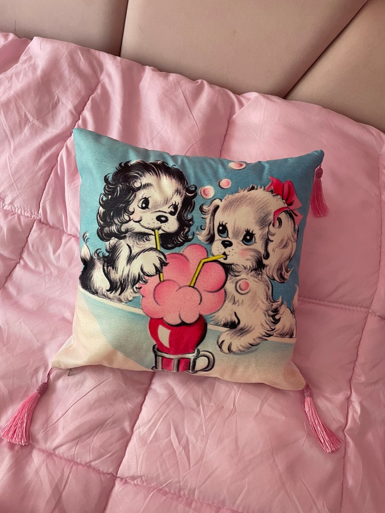 Kitsch Vintage Retro NEW 60s Puppy Dog Milkshake Sweet Lefton - Etsy