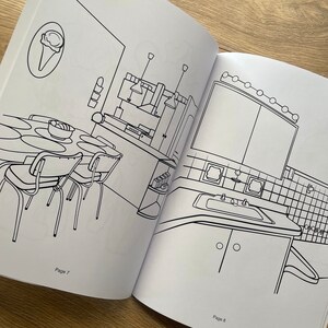 Vintage Inspired Cute Kitsch Colouring Coloring Book Pages Vinnie Boy ...