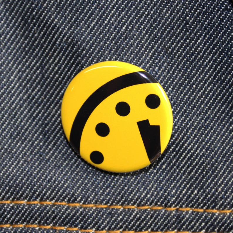 Doomsday Clock | 89 Seconds to Midnight | Pinback Button | Resist ...