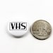 VHS Collector's 1 Inch Pinback Buttons VHS Logo Be - Etsy