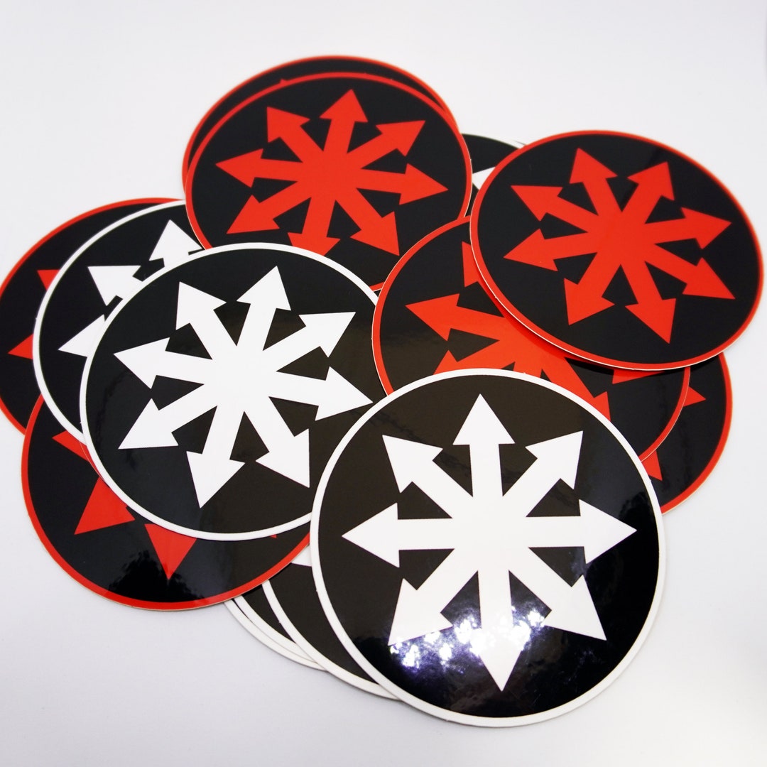 Chaos Star | Vinyl Sticker | Eternal Champion GWAR Moorcock Chaos ...