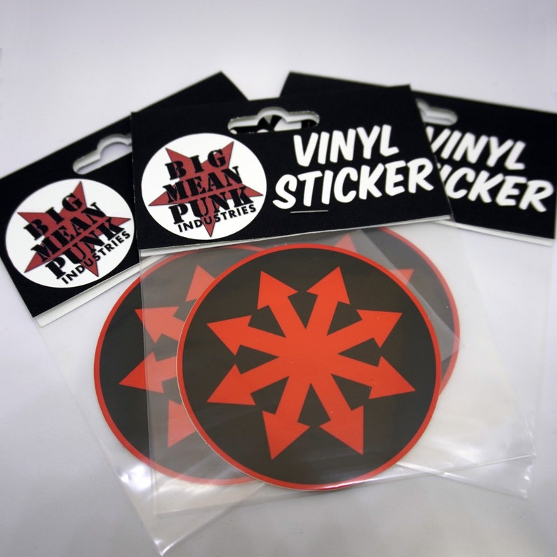 Chaos Star | Vinyl Sticker | Eternal Champion GWAR Moorcock Chaos ...