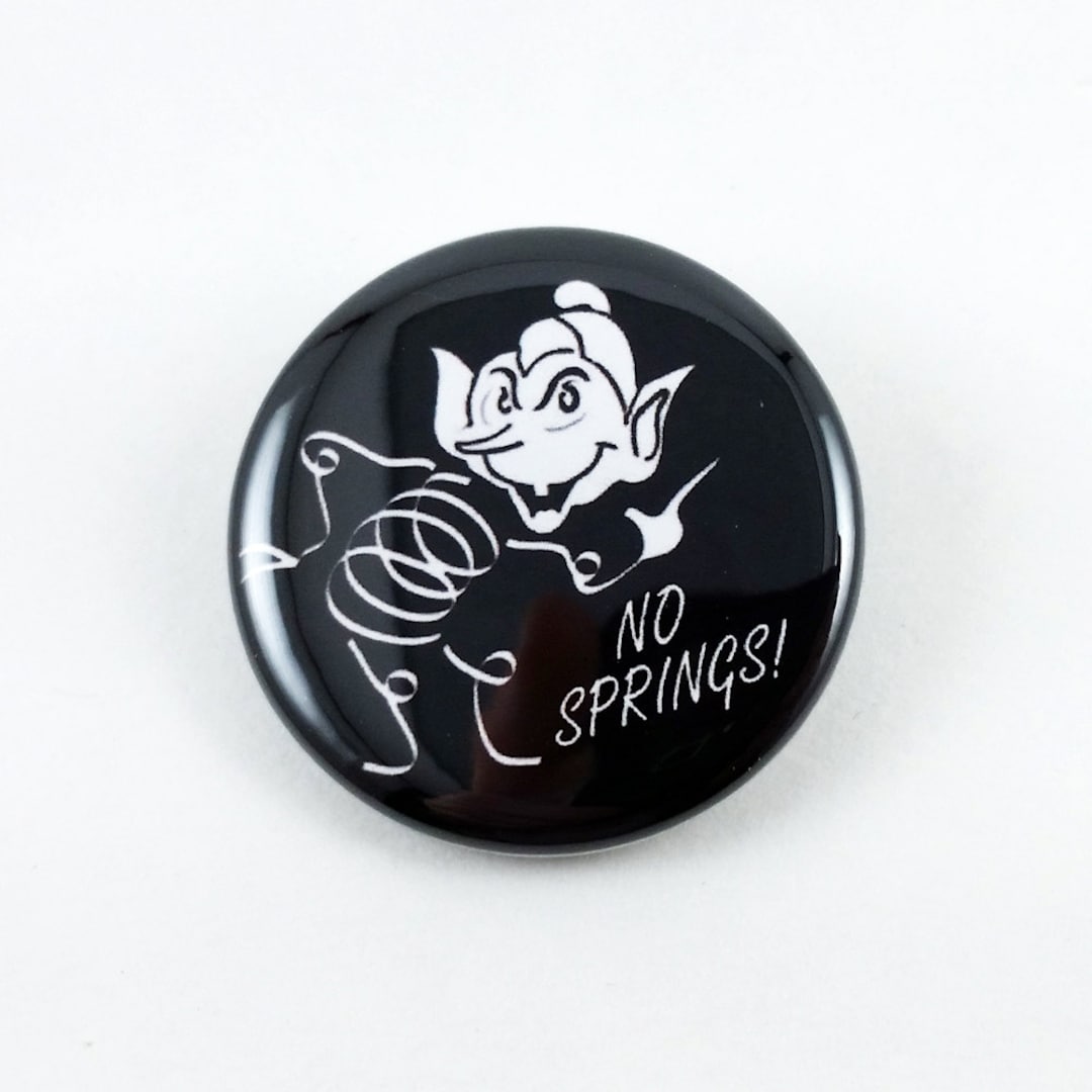 Coily The Spring Sprite | 1 1/4 Zoll Button | MST3K RiffTrax kurz A ...